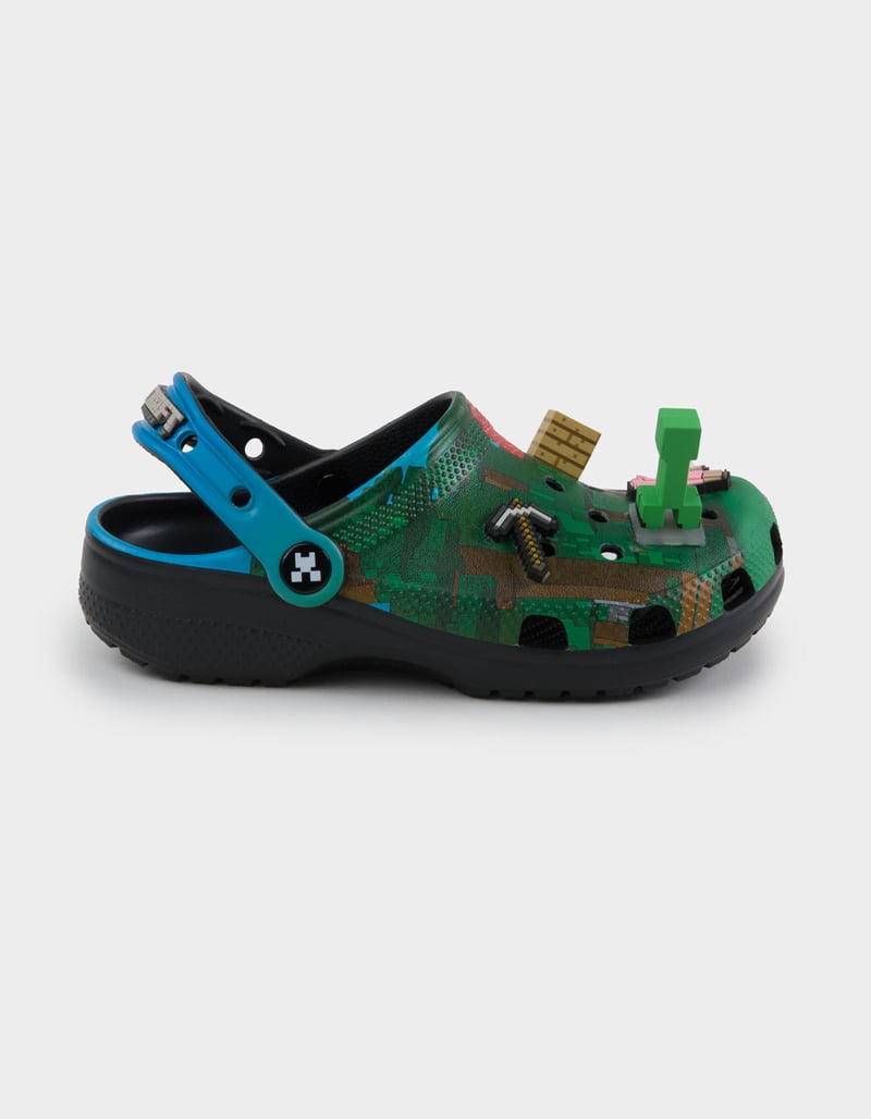CROCS x Minecraft Kids Classic Clogs - MULTI | Tillys