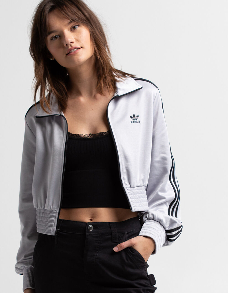 ADIDAS Adicolor Classics High-Shine Womens Track Jacket - SILVER | Tillys