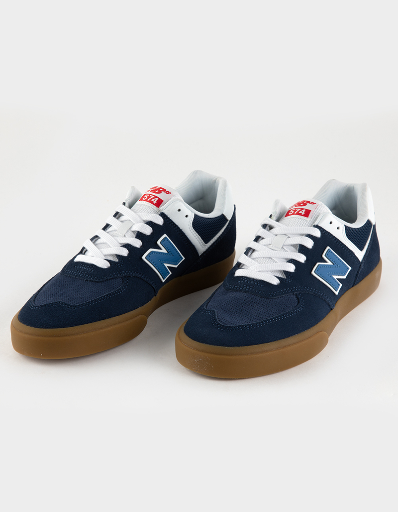 NEW BALANCE Numeric 574 Vulc Mens Shoes - NAVY COMBO - 4 | Tillys
