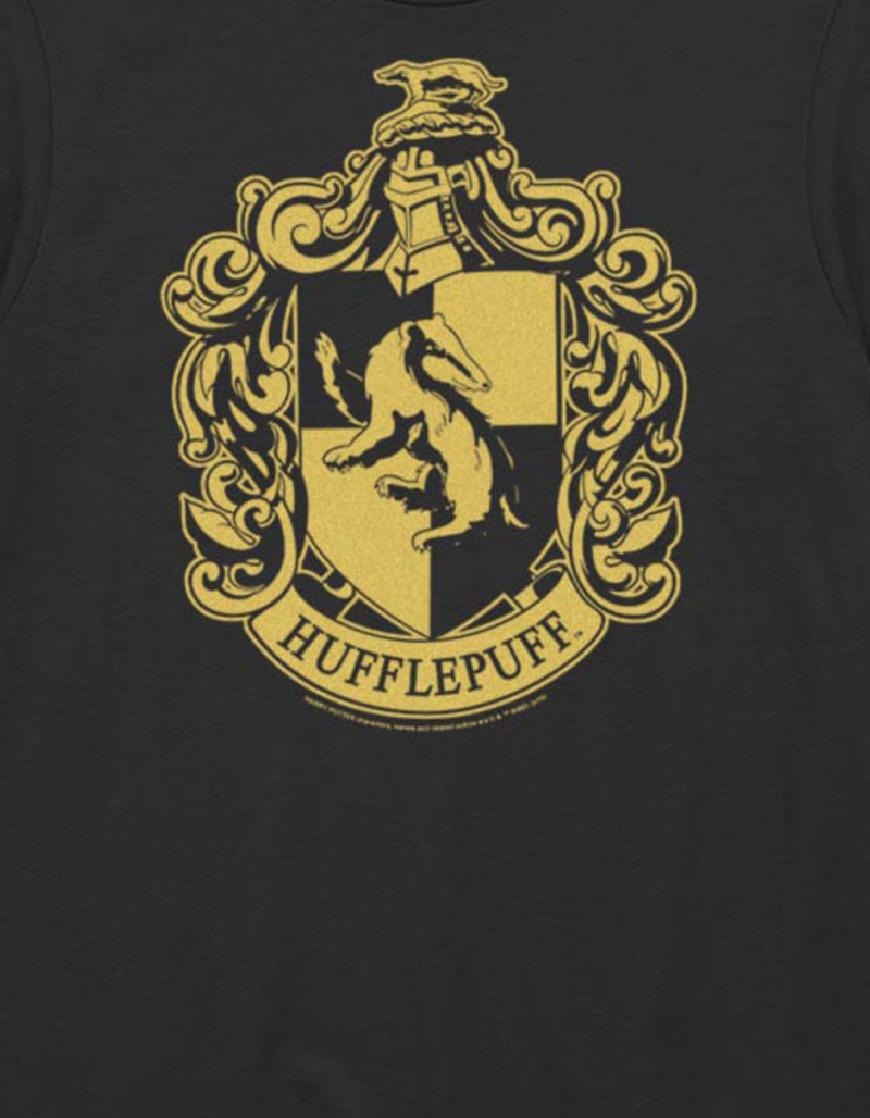 HARRY POTTER Simple Hufflepuff Logo Tee - BLACK - L | Tillys