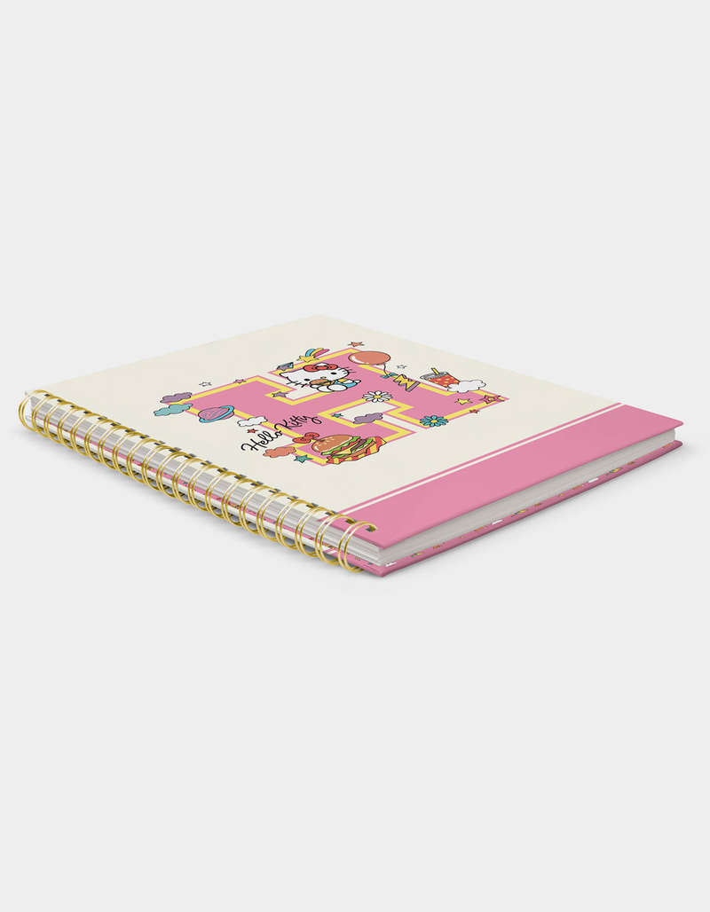 SANRIO Hello Kitty XL Spiral Notebook With Pocket & Stickers - MULTI ...