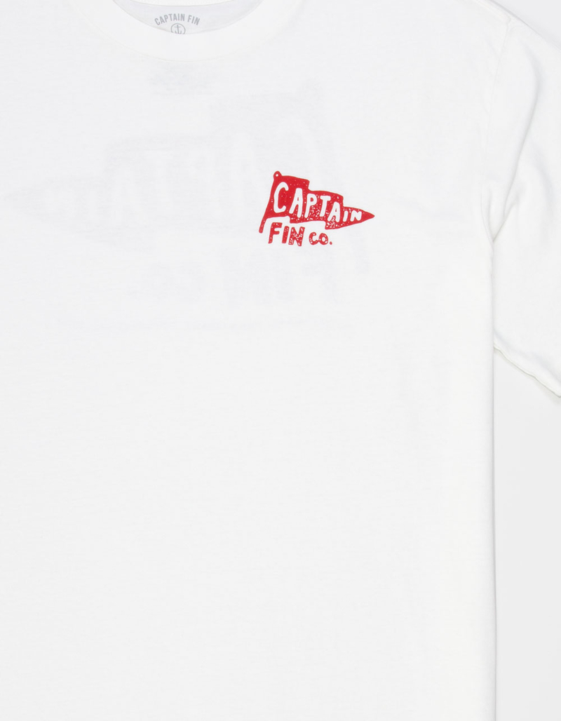 CAPTAIN FIN Pennant Mens Tee - OFF WHITE - XL | Tillys