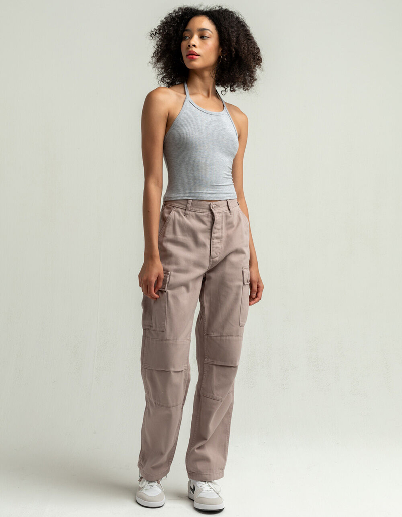 DESTINED Womens Heather Gray Halter Top - HEATHER GRAY | Tillys