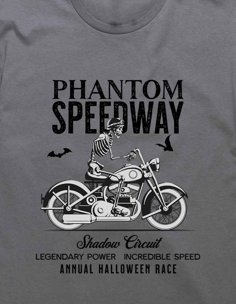 SPEEDWAY Phantom Motorcycle Unisex Tee - CHARCOAL | Tillys