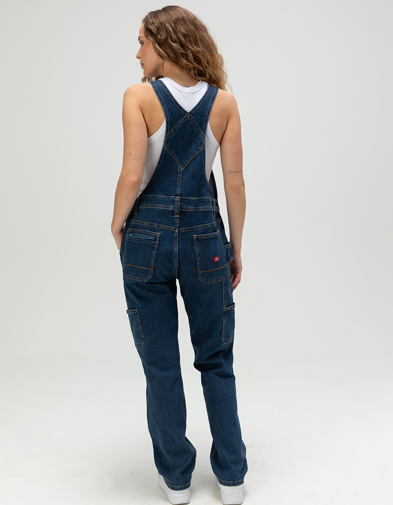 Dickies Double Front Womens Bib Overalls Dk Stone Tillys