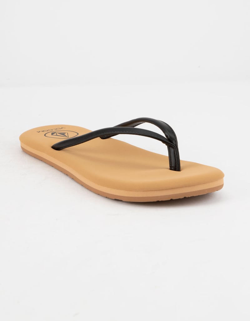 VOLCOM Vibes Womens Sandals - SAND/BLACK - 7 | Tillys