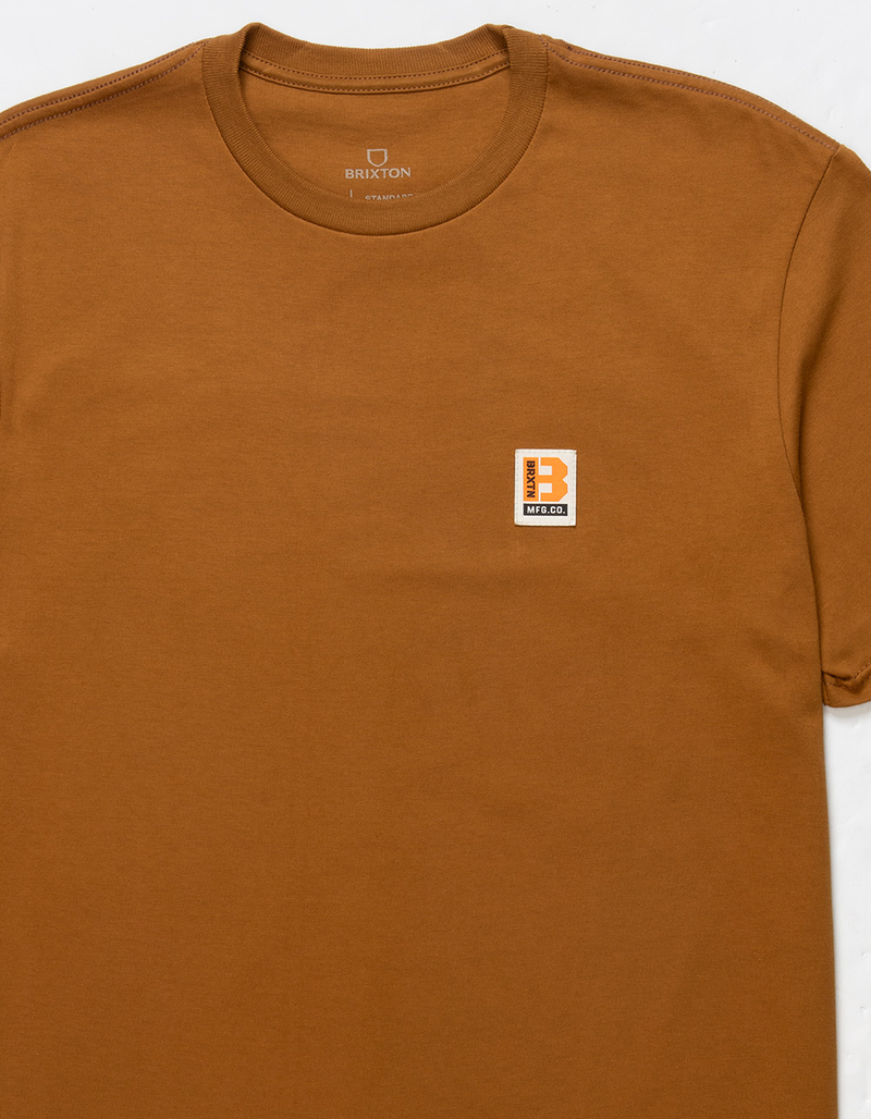 BRIXTON Builders Mens Tee - BROWN - XXL | Tillys