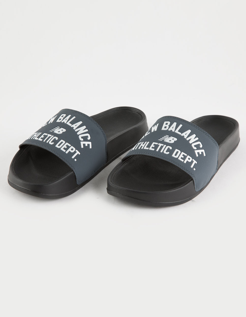 NEW BALANCE 200 Heritage Mens Slide Sandals - BLK/GRY | Tillys