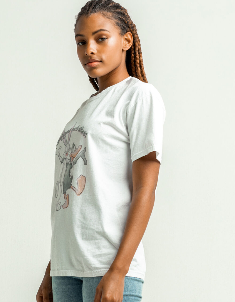 LOONEY TUNES Support Womens Oversized Tee - WHITE | Tillys