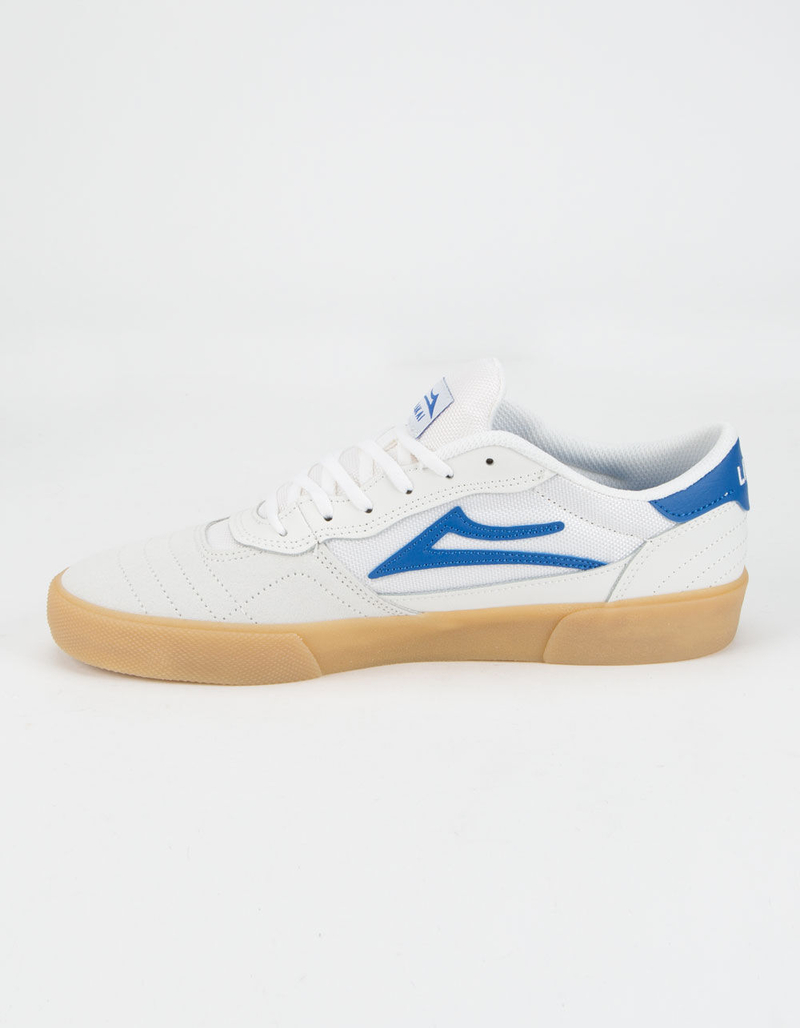 LAKAI Cambridge White & Blue Suede Mens Shoes - WHITE/BLUE SUEDE | Tillys