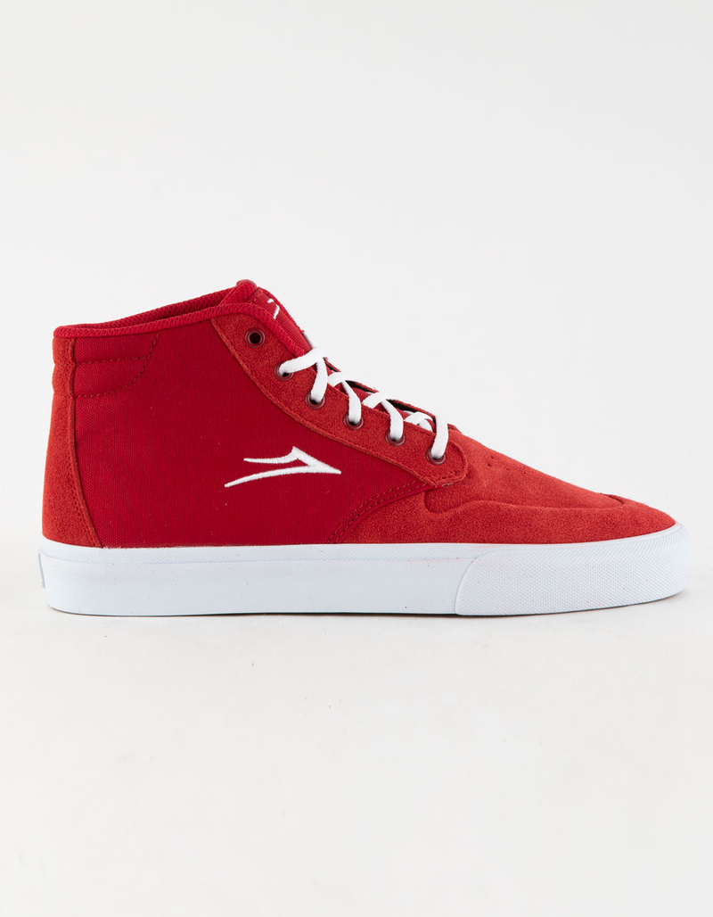 LAKAI Riley 3 High Mens Shoes - RED - 9 | Tillys