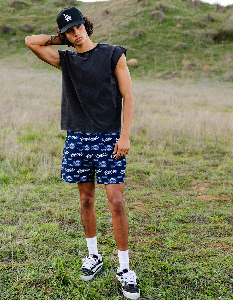 COORS Mens Swim Shorts - NAVY - M | Tillys