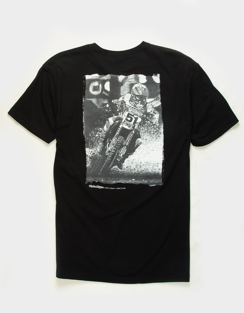 TROY LEE DESIGNS JB51 Hart Mens Tee - BLACK - XXL | Tillys
