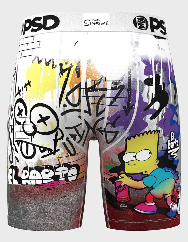 PSD x The Simpsons Bart Bomb Mens Boxer Briefs - MULTI | Tillys