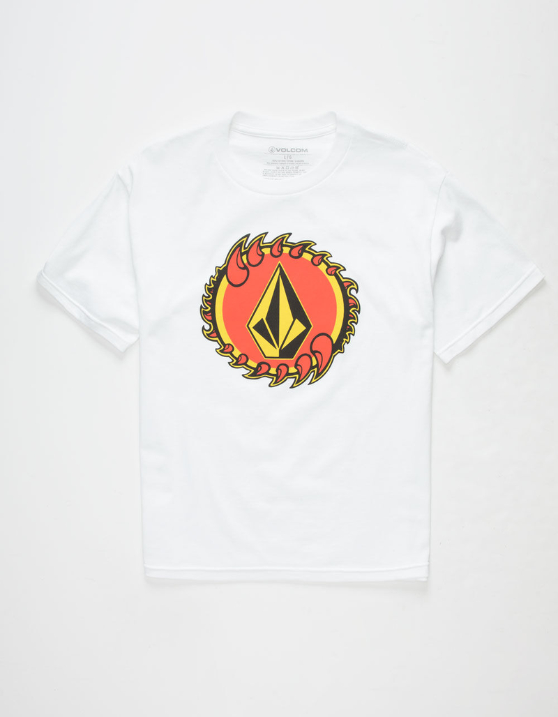 VOLCOM Freaky Stone Boys T-Shirt - WHITE - M | Tillys
