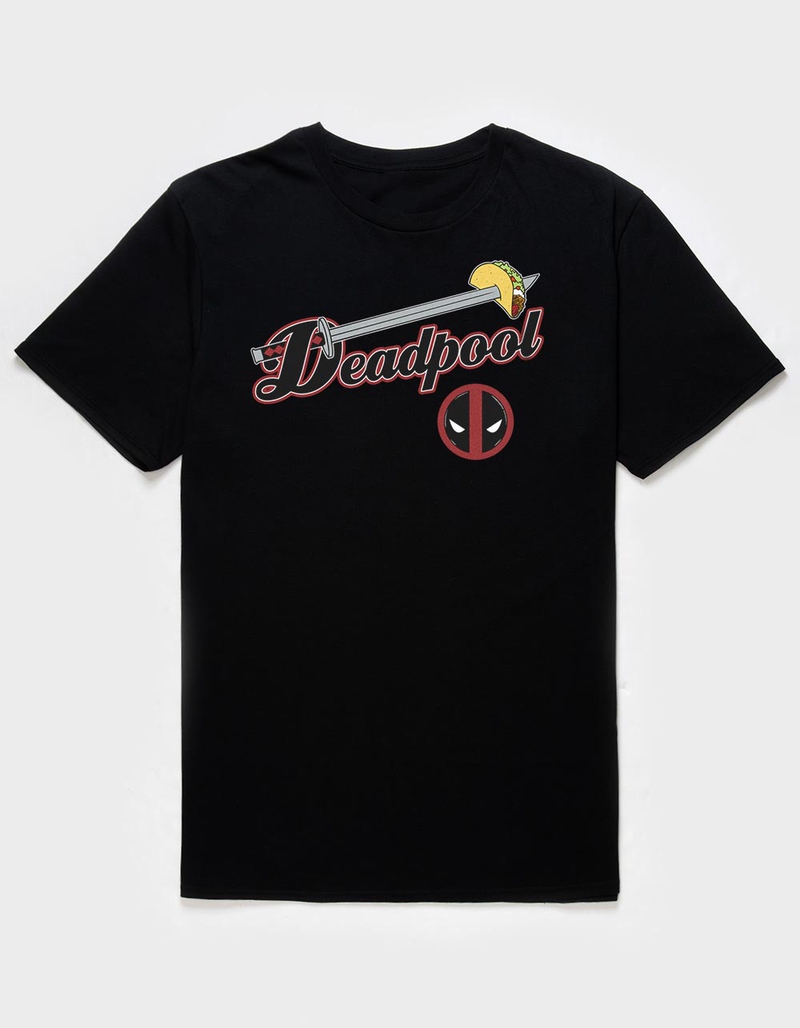 DEADPOOL Taco Sword Unisex Tee - BLACK | Tillys