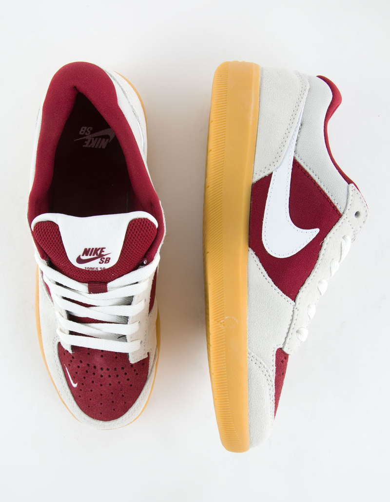 NIKE SB Force 58 Mens Shoes - GRAY/BURGANDY | Tillys