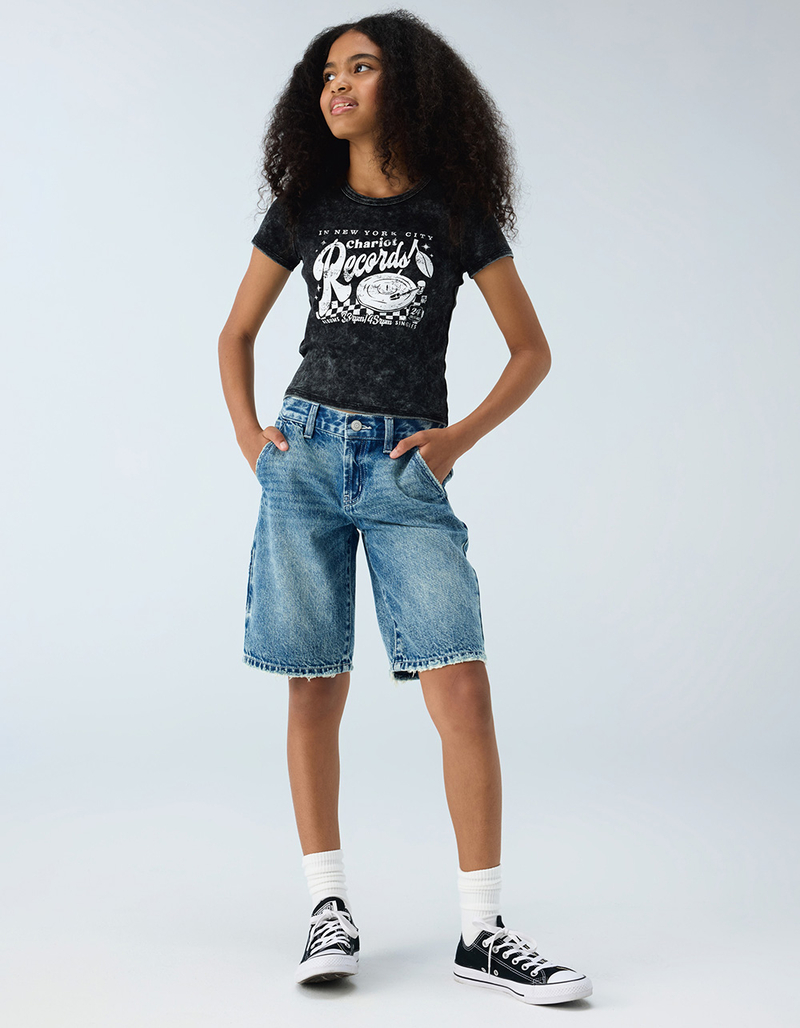 RSQ Girls Jorts - MEDIUM WASH - 7 | Tillys