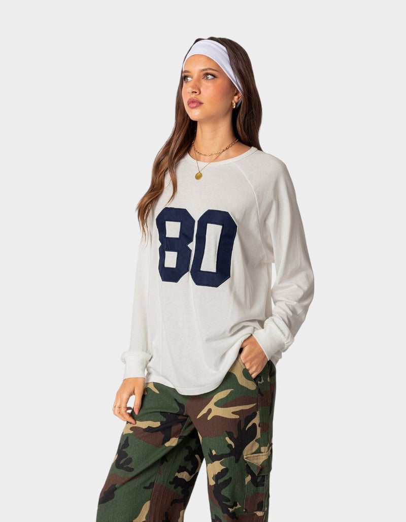 EDIKTED 80 Oversized Tee - WHITE | Tillys