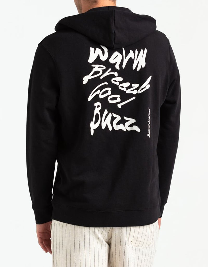 BANKS JOURNAL Cool Mens Hoodie - BLACK | Tillys