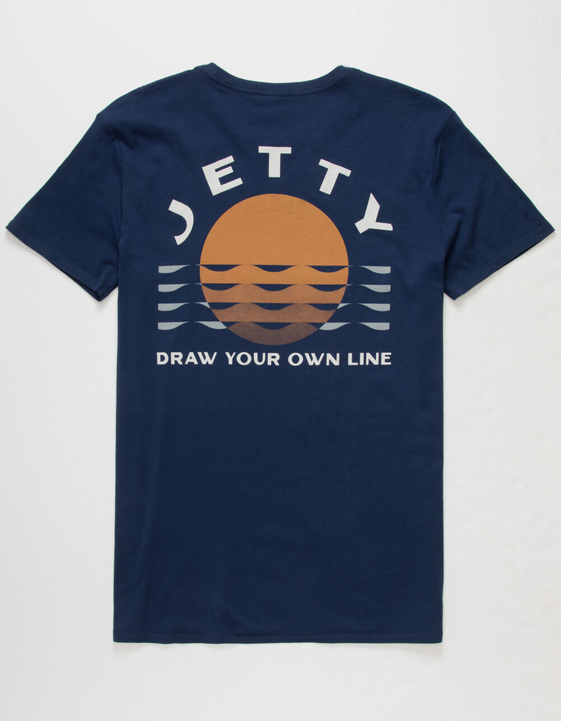 JETTY Mirage Mens T-Shirt - DARK BLUE - XL | Tillys