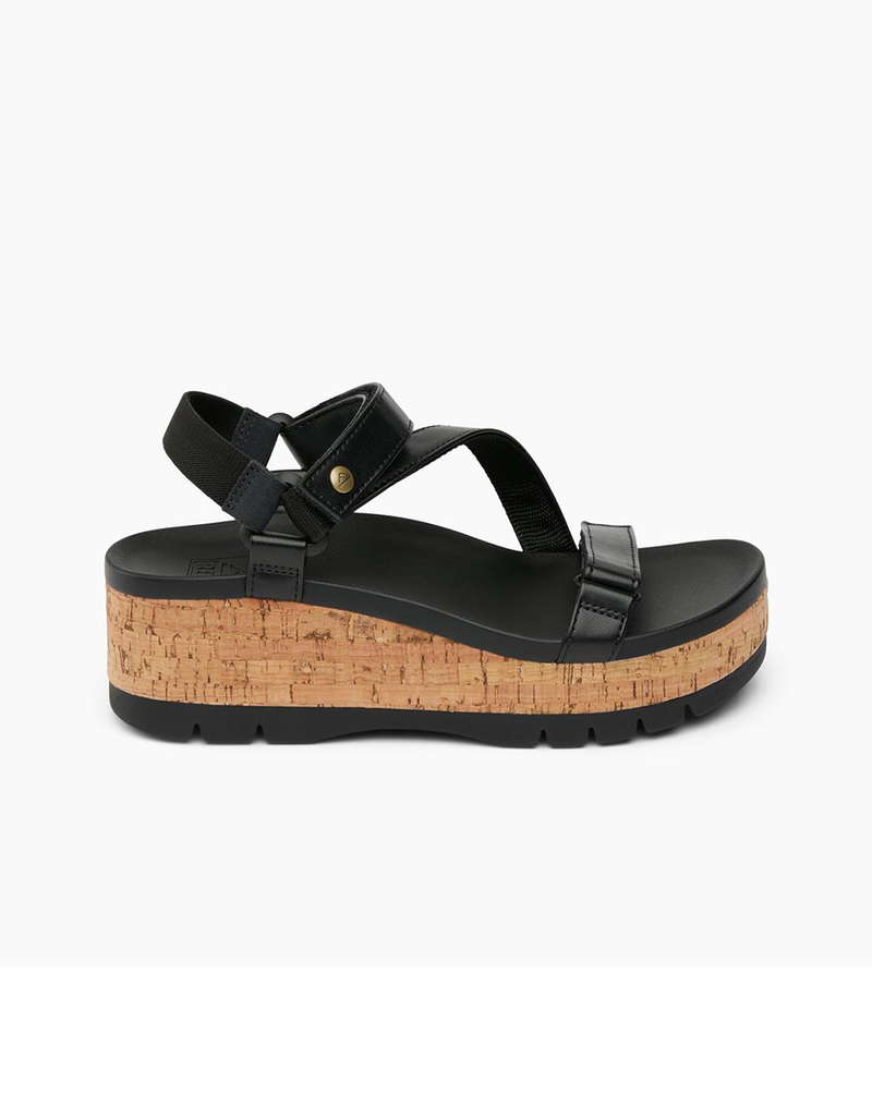 REEF Vista Higher Luna Womens Platform Sandals - BLACK - 8.5 | Tillys