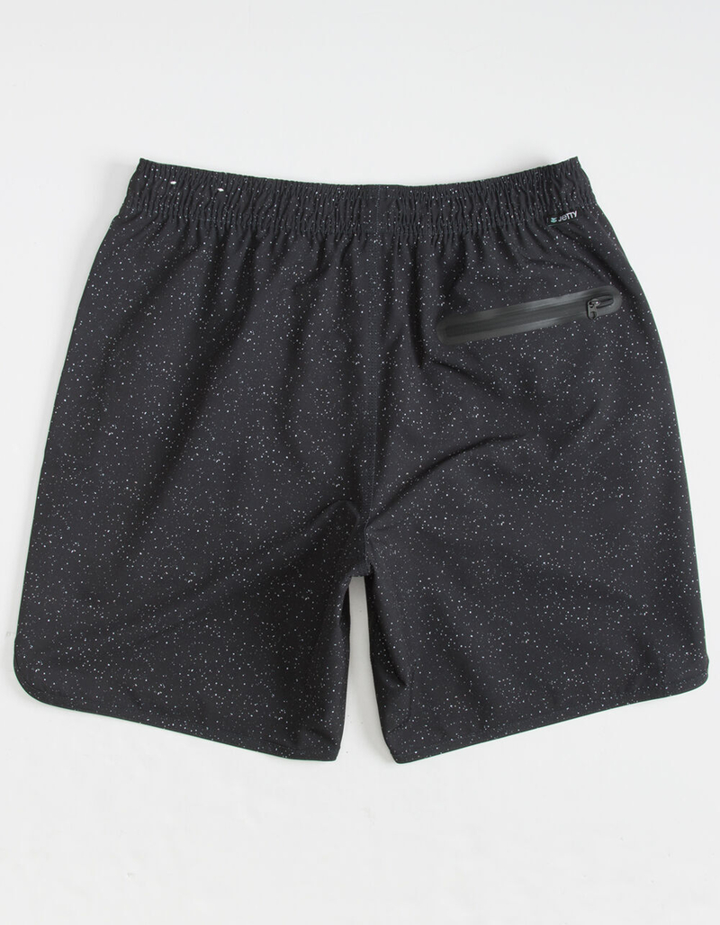 JETTY Sessions Mens Black Hybrid Shorts - BLACK | Tillys