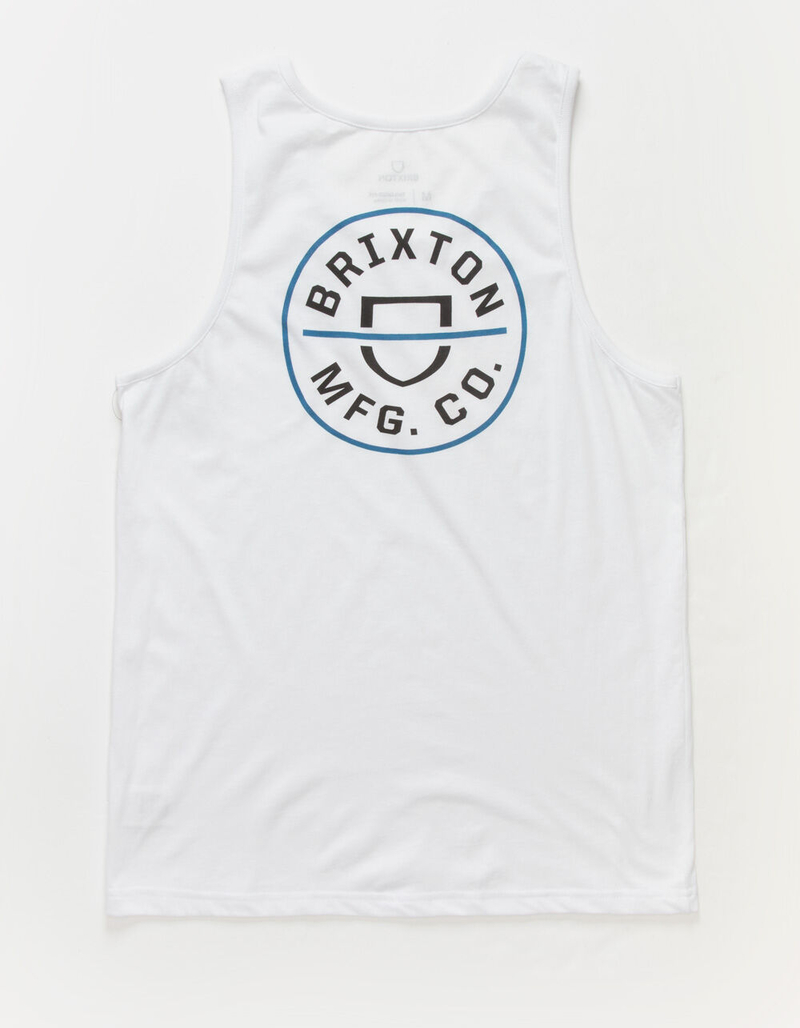 BRIXTON Crest Mens Tank - WHITE - M | Tillys