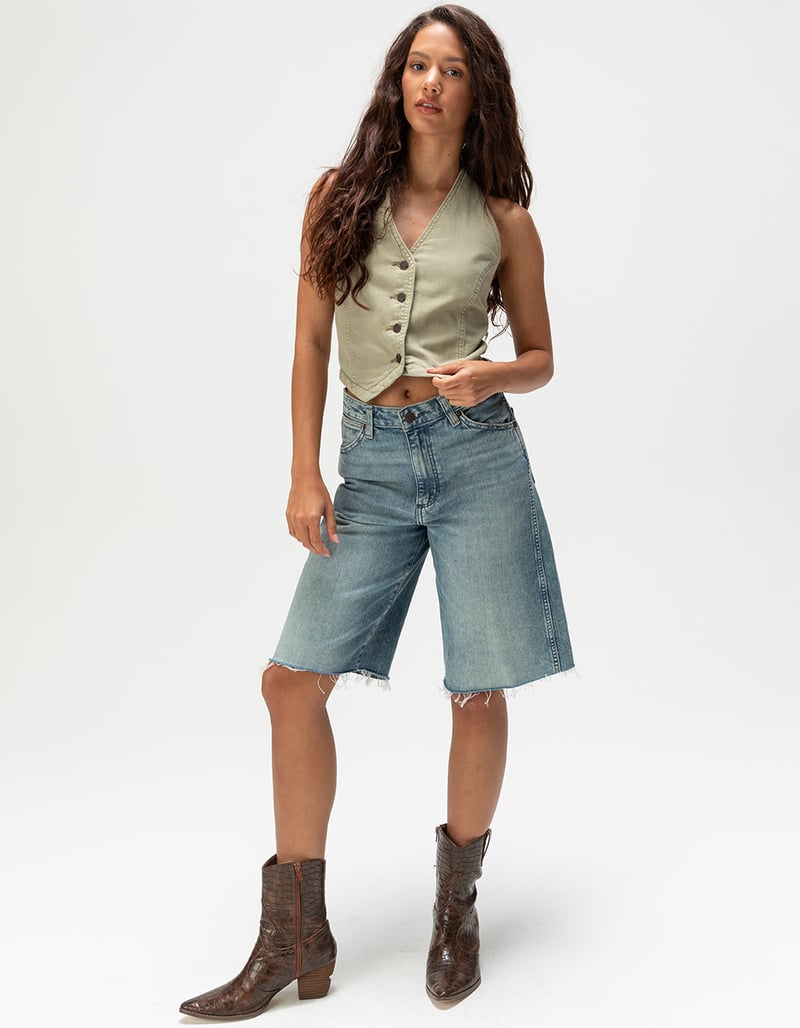 WRANGLER Womens High Rise Jorts - VINTAGE MED - 32 | Tillys