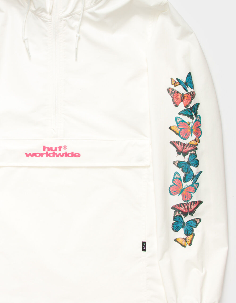 HUF Monarch Mens Anorak Jacket - OFF WHITE - L | Tillys