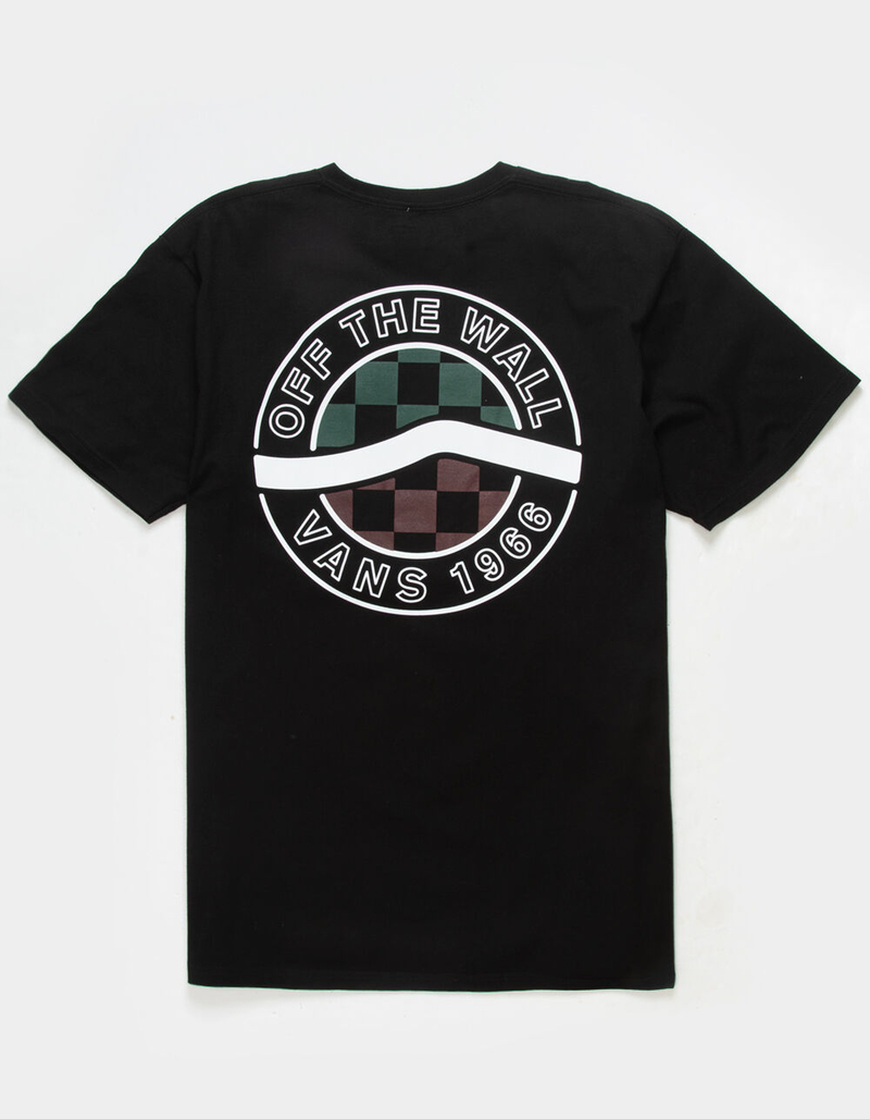VANS Circle Sidestripe Mens Tee - BLACK | Tillys