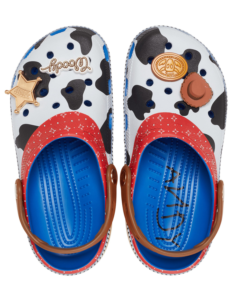 CROCS x Disney Pixar Toy Story Sheriff Woody Toddlers Classic Clogs ...