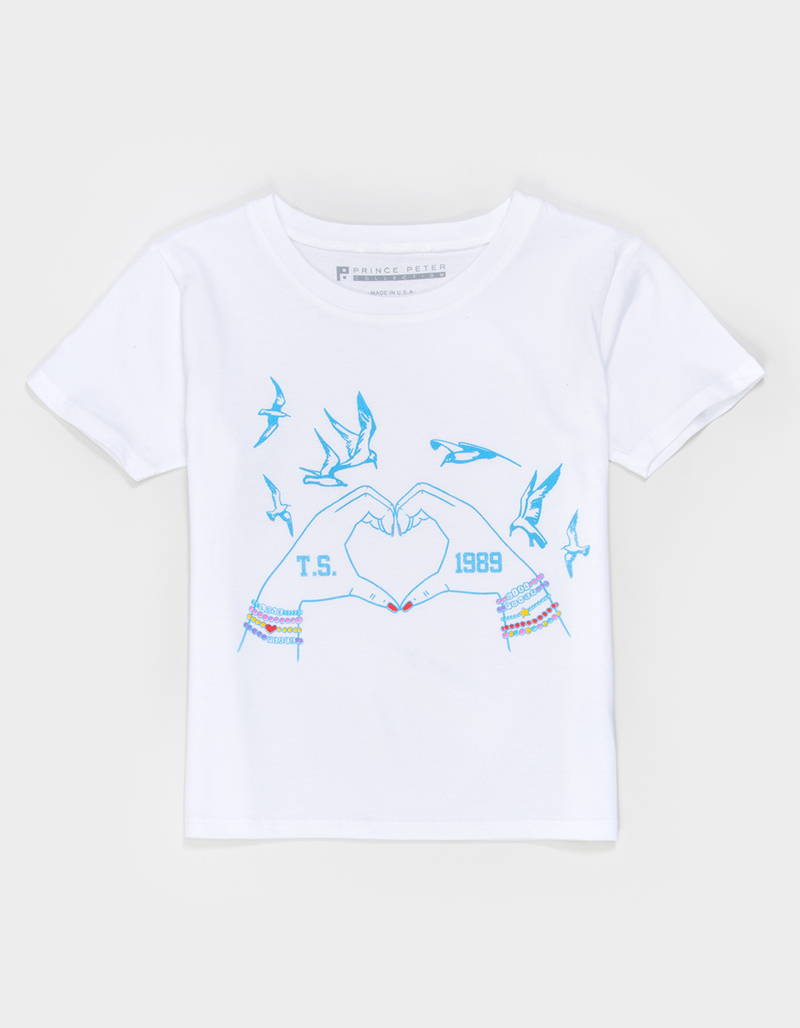 PRINCE PETER T.S. 1989 Girls Tee - WHITE - M | Tillys