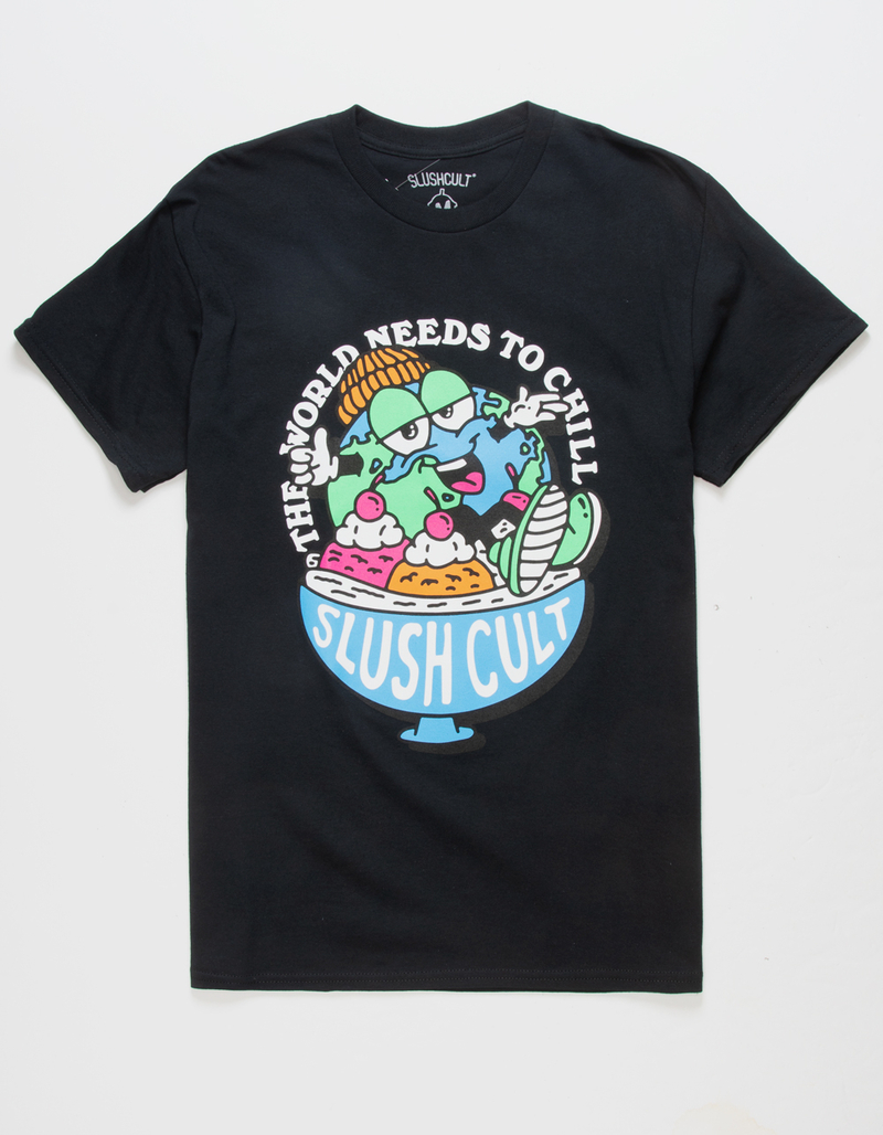 SLUSHCULT Needs To Chill Mens Tee - BLACK - XL | Tillys