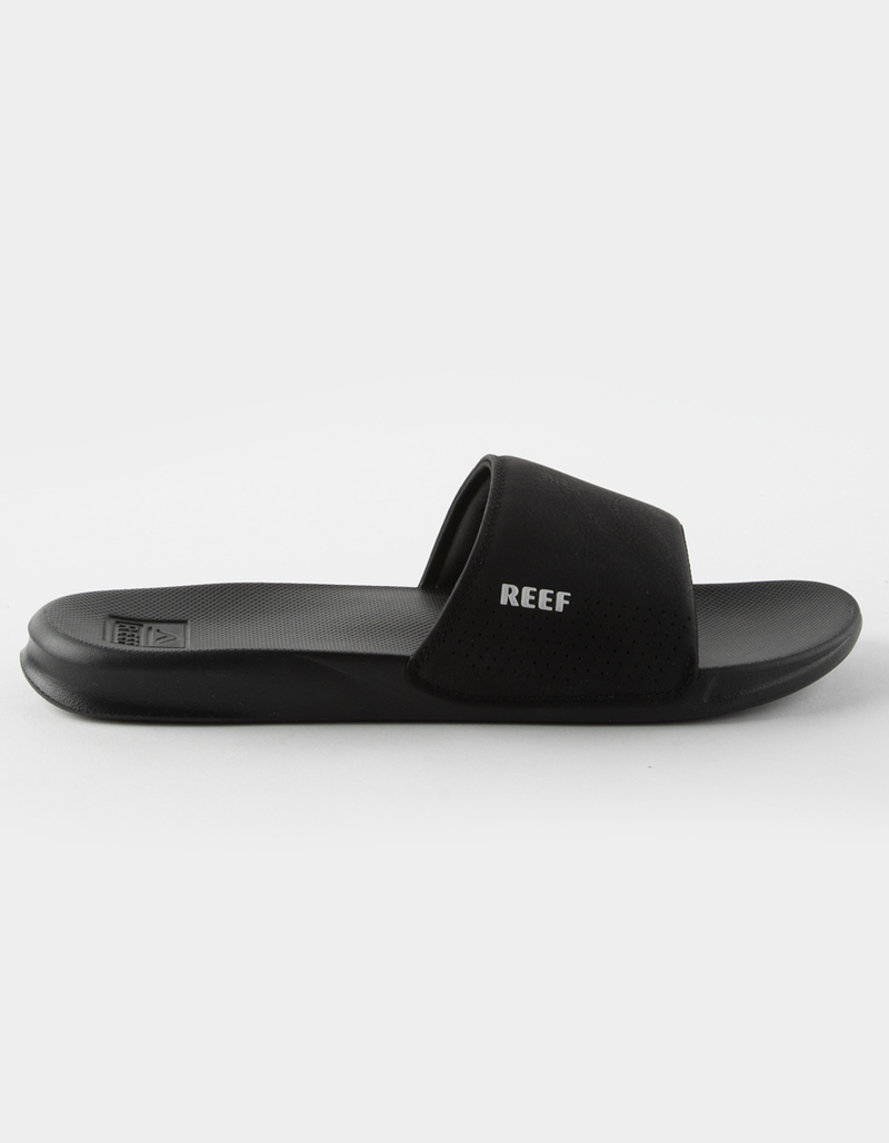REEF One Slide Mens Sandals - BLACK - 8 | Tillys