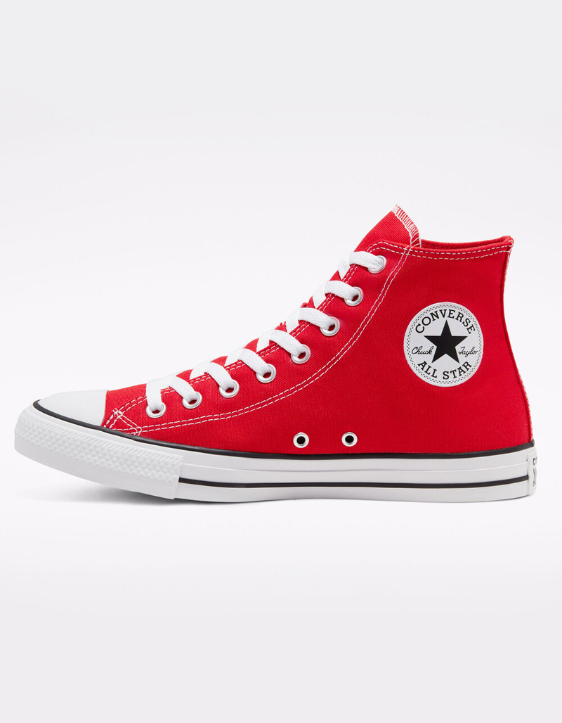 CONVERSE Cheerful Chuck Taylor All Star Red High Top Shoes - RED - M4 ...