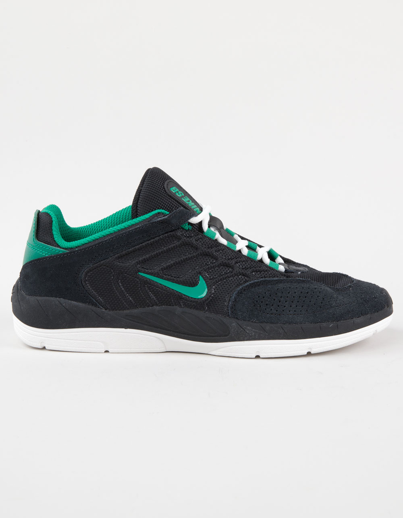 NIKE SB Vertebrae Skate Shoes - Black Green - M4.5/W6 | Tillys