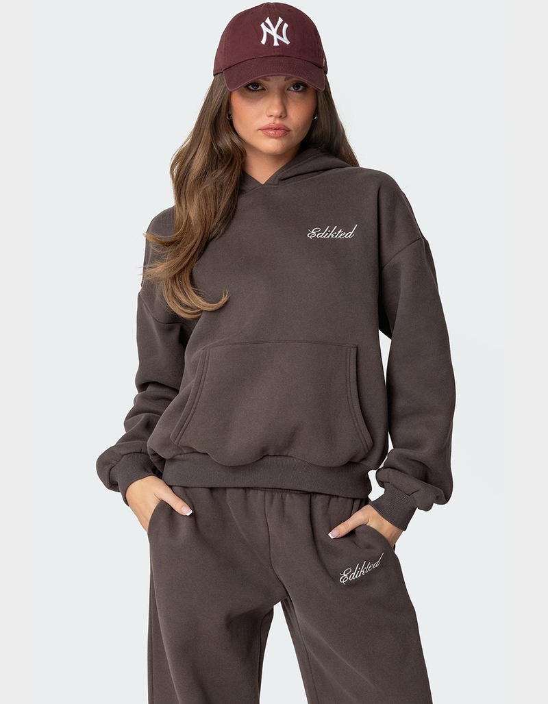 EDIKTED We're Edikted Hoodie - GRAY - XL | Tillys