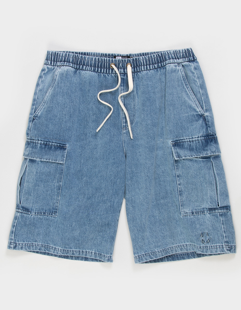 LIRA Mens Cargo Jorts - BLUE | Tillys