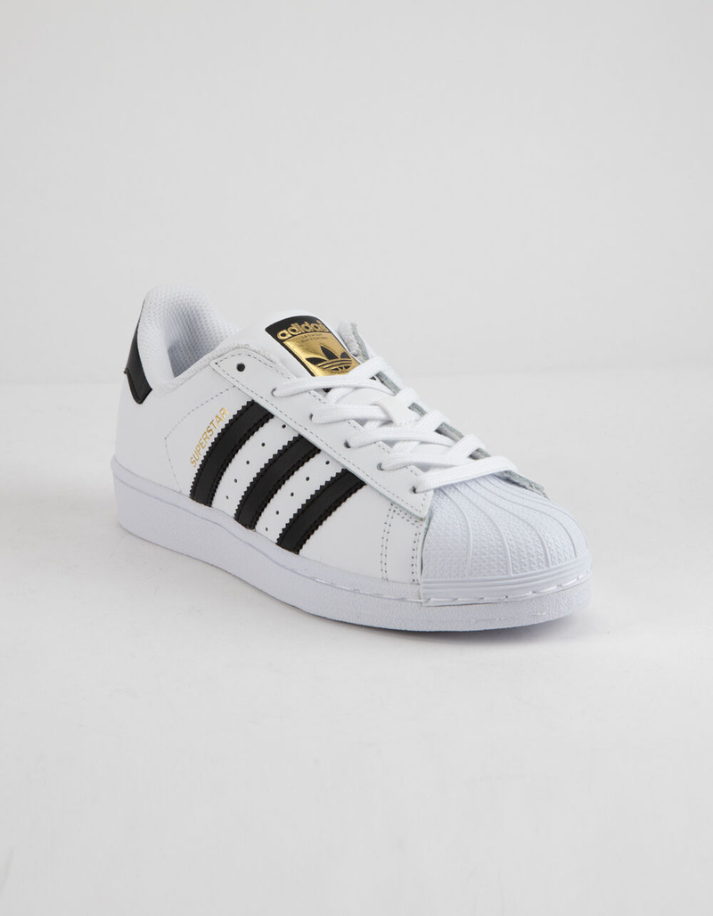 ADIDAS Superstar Foundation White & Black Kids Shoes - WHITE/BLACK - 3. ...