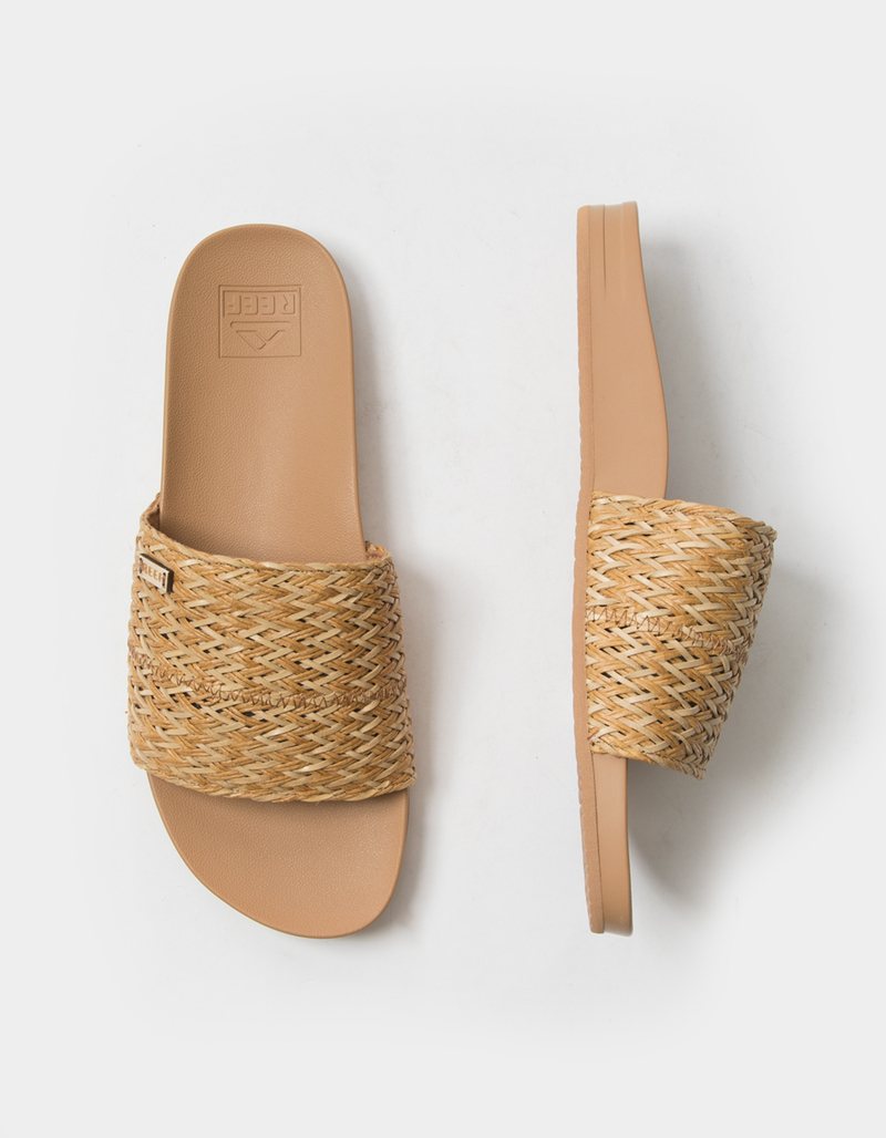 REEF Cushion Scout Braids Womens Slide Sandals - NATURAL | Tillys