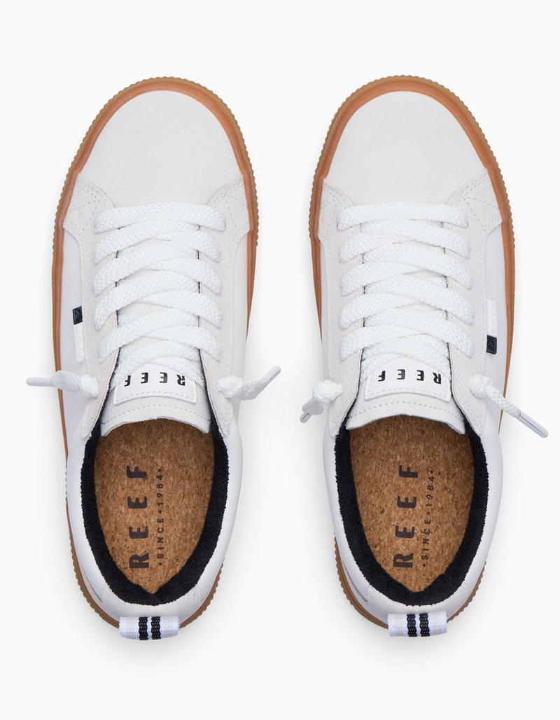 REEF Lay Day Dawn Womens Sneakers - WHITE - 10 | Tillys