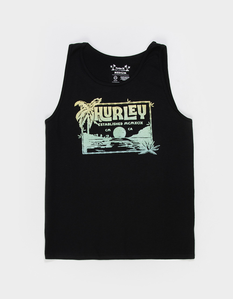HURLEY Island Vibes Mens Tank Top - BLACK - L | Tillys