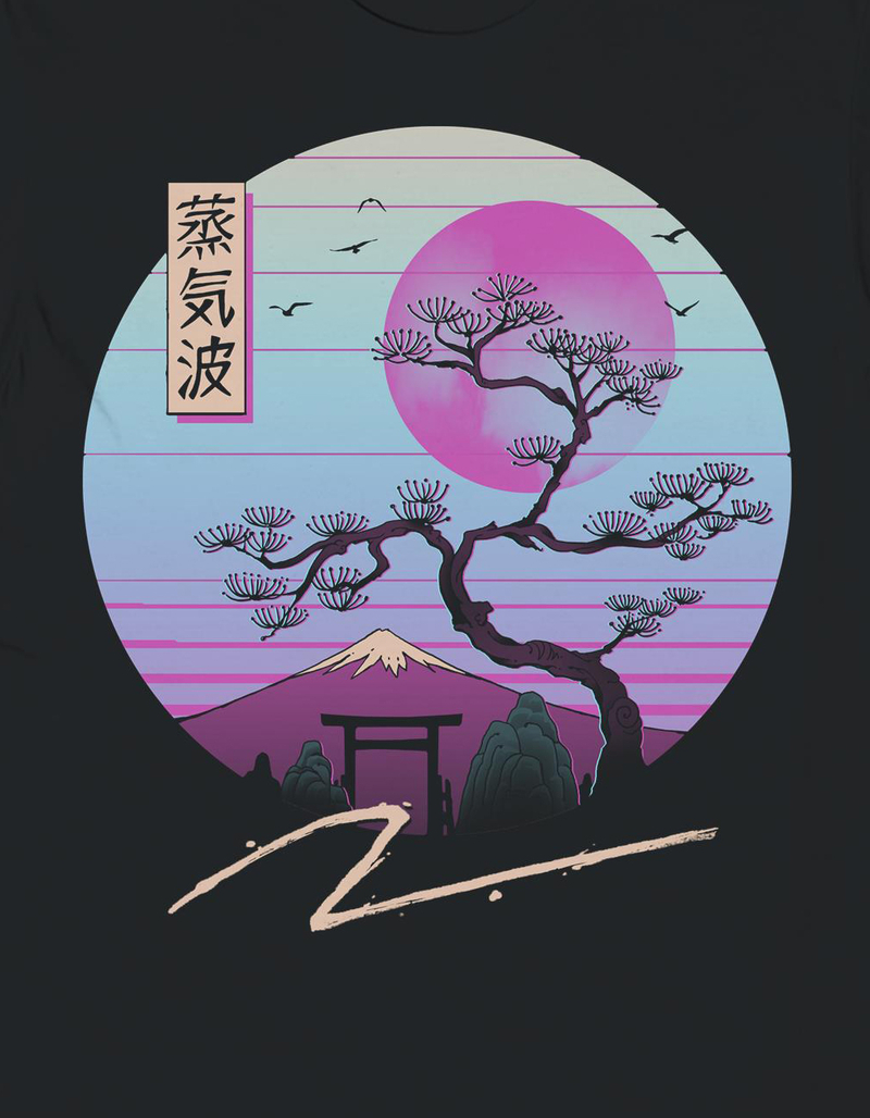 JAPAN Zen Chillwave Unisex Tee - BLACK | Tillys