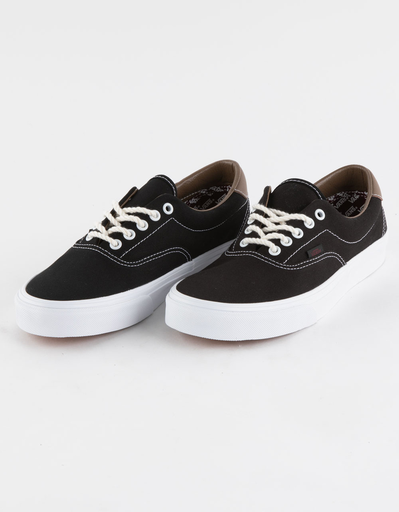 VANS Era 59 Shoes - BLK/WHT - M8.5/W10 | Tillys