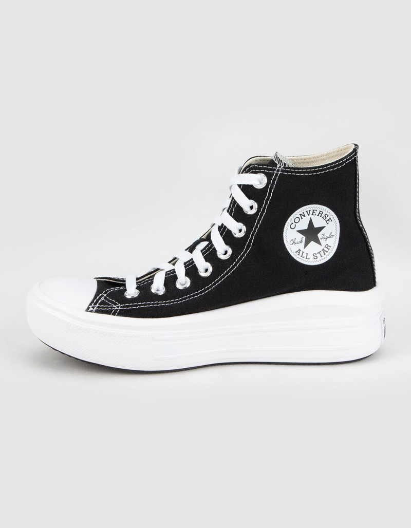 CONVERSE Chuck Taylor All Star Move Womens Black Platform High Top ...