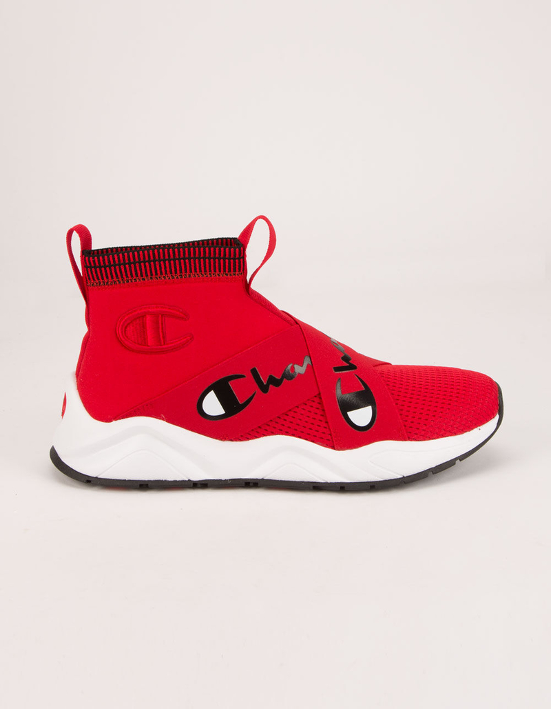 CHAMPION Rally Crossover Scarlet & Black Mens Shoes - SCARLET/BLACK ...