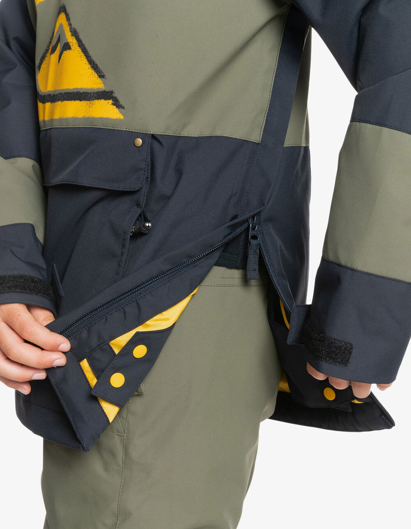 QUIKSILVER Steeze Boys Snow Jacket - BLACK | Tillys