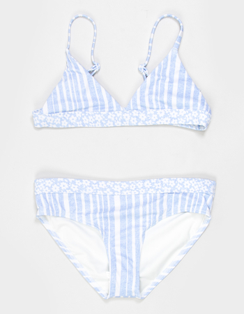 BILLABONG Reversible Girls Triangle Top Bikini Set