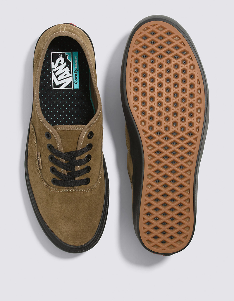 VANS Authentic ComfyCush Suede Shoes - BROWN | Tillys